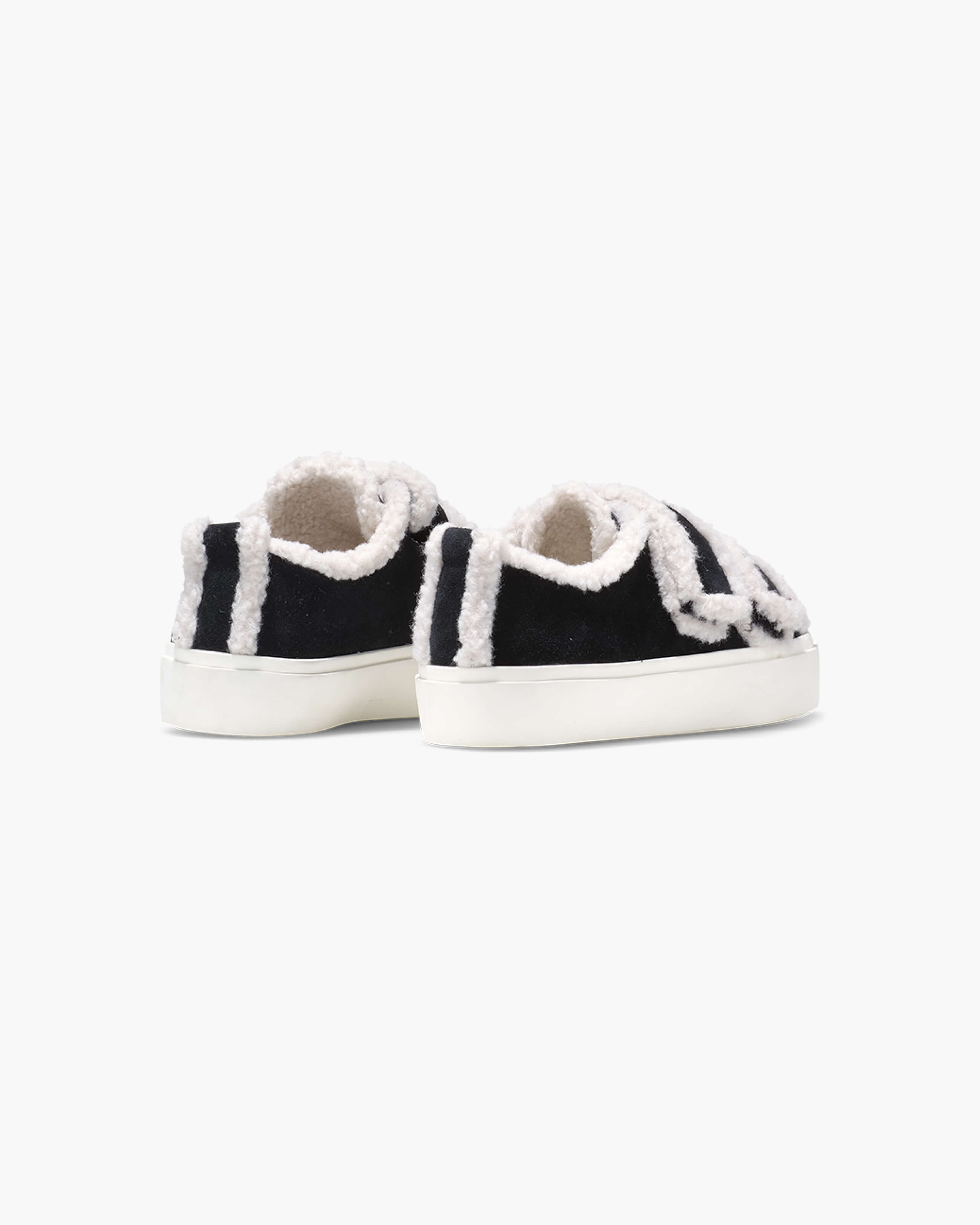 Shearling Low Velcro Sneaker for Women
